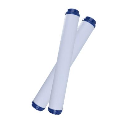 China 20 inch UDF/GAC granulaire geactiveerde koolstof waterfilter cartridge voor huishoudelijke pre-filtratie Te koop