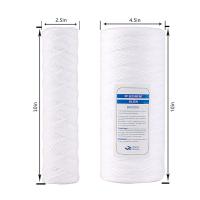 China 10 Micron Polypropylene Membrane String Wound Sediment Filter for Water Liquid Filter for sale