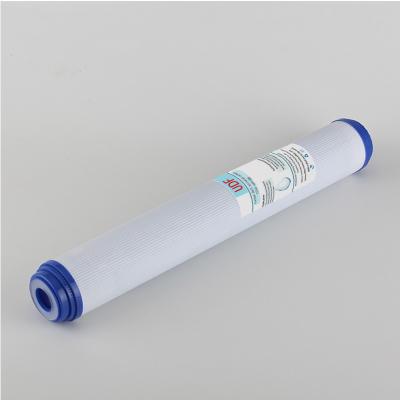 China 0.8 kg Gewicht 20 inch Commerciële waterreiniger Prefilter Udf Granulaire geactiveerde koolstoffilter Te koop