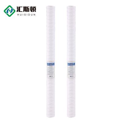 Cina Cartuccia di filtro per sedimenti a stringa di fibra di vetro per filtrazione microelettronica 20 pollici in vendita