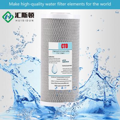 China 220V Kokosmossel Houtskool Geactiveerd Koolstof Waterfilters 10*4.5 inch Te koop