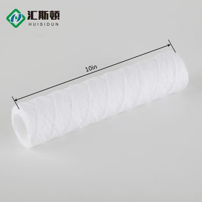China 3 Micron String Wound Replacement Cartridge for 40 Inch Low Budget Pond Water Filter for sale