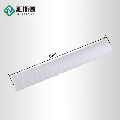 China 3 Micron String Wound Replacement Cartridge for 40 Inch Low Budget Pond Water Filter for sale