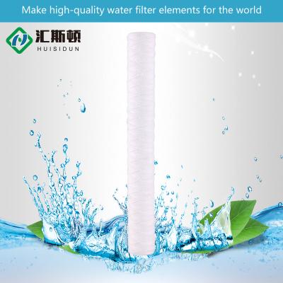 China 3 Micron String Wound Replacement Cartridge for 40 Inch Low Budget Pond Water Filter for sale