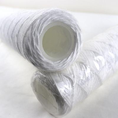 Cina Cartuccia di filtro a ferita di filo da 10 pollici per la filtrazione frontale del supporto dell'acqua potabile in vendita