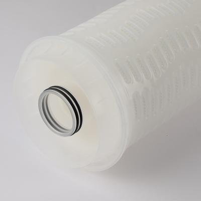 Cina Fornisce una cartuccia di filtro ad alto flusso di 172 mm di diametro per la filtrazione microelettronica in vendita