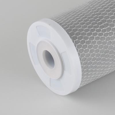 China 10*4,5 in CTO Aktivkohlenstofffilterpatrone für Wasserreiniger im Energiebergbau zu verkaufen
