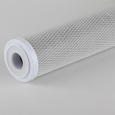 China 10/20 inch Coconut CTO Granule Carbon Block Water Filter Cartridge for Water Purifier for sale