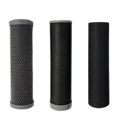 Cina Prefiltrazione domestica 10/20 pollici CTO Coconut Shell Carbon Attivato per la Purificazione dell'Acqua in vendita