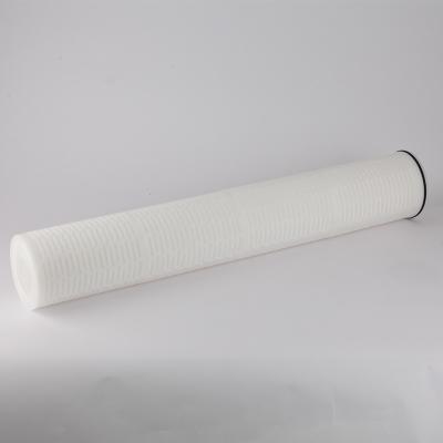 Cina Cartuccia di filtro a profondità plissata in PP ad alto flusso da 40 pollici per il trattamento delle acque delle centrali elettriche in vendita