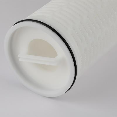 Cina Cartuccia di filtro a profondità plissata in PP ad alto flusso da 40 pollici per il trattamento delle acque delle centrali elettriche in vendita