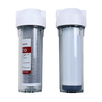 China 50W UDF Granulaire geactiveerde koolstof filter element voor koelkast waterreiniger 10/20 inch Te koop