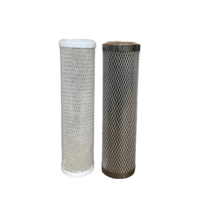 Cina 10 pollici Cto compresso a carbone attivo bastone macchina acqua pura cartuccia di filtro anteriore in vendita