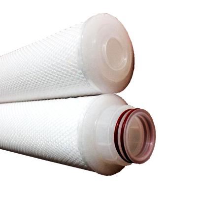 Cina 40 pollici 0,1 micron grande flusso piatto filtro dell'acqua elemento per la filtrazione industriale in vendita