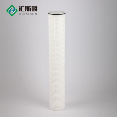 China Filtro de profundidade fixa Elementos plissados microporosos para separação industrial de óleo e água à venda