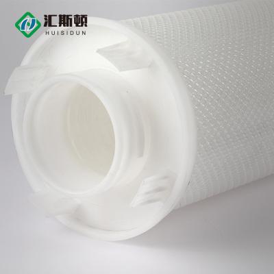China Filtro de profundidade fixa Elementos plissados microporosos para separação industrial de óleo e água à venda
