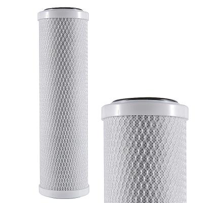 Cina 10IN 4.5 filtro al carbone attivo per la depurazione dell'acqua alcalina Whiston bianco e blu in vendita