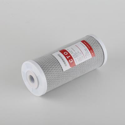 China 10IN 4.5 Aktivkohlenstofffilter für die alkalische Wasserreinigung Whiston Weiß und Blau zu verkaufen