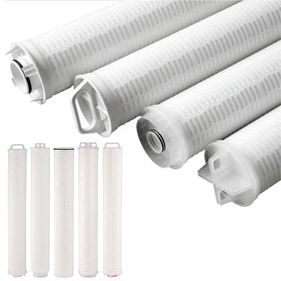 Cina 40 pollici doppia bobina ad alto flusso filtro a piegatura in PP per sistema di filtrazione industriale in vendita