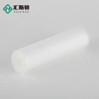 China 10 Inch Microporous Pleated Filter Element for Food and Beverage Fixed Depth Filter for sale
