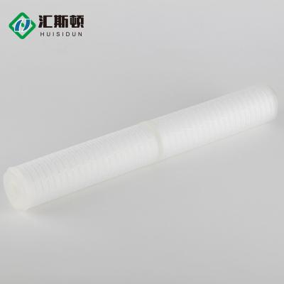 Cina 0.22 0,45 micron 10 pollici 20 pollici Cartuccia di filtro plissato per l' industria chimica in vendita