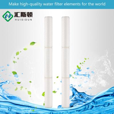 Chine Cartouche de filtre à micropore en PP de 30 pouces 0,1 micron pour une filtration chimique fine à vendre
