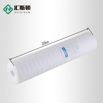China 20-40 Zoll Industrie-String Wunde Polypropylen Filterpatronen für Lebensmittel und Getränke zu verkaufen
