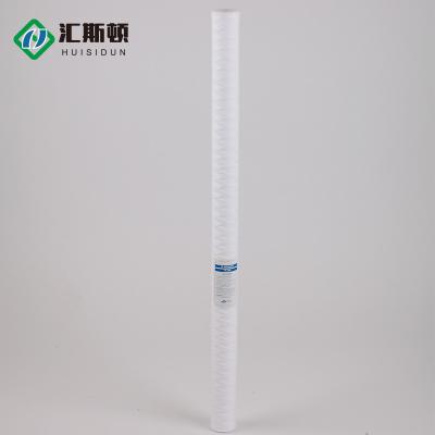 China 20-40 Zoll Industrie-String Wunde Polypropylen Filterpatronen für Lebensmittel und Getränke zu verkaufen
