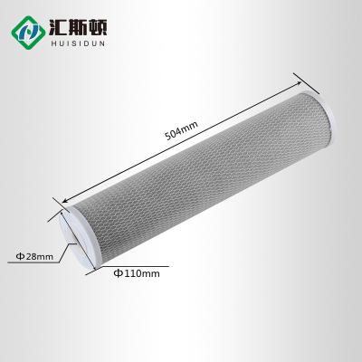 China Power W 70 10 Inch 20inch CTO Big Carbon Block Filter for Whole House Water Filtration for sale