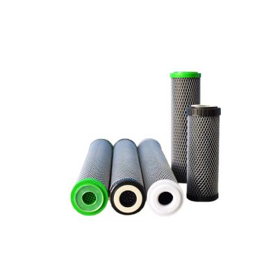 Cina Sistema di purificazione dell'acqua 10 pollici CTO filtro a carbonio attivo acqua del rubinetto municipale amichevole in vendita