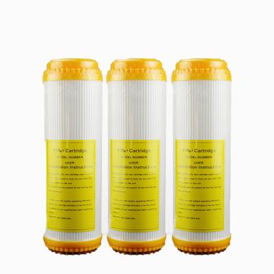 China Cartucho de filtro de resina NO de 10 pulgadas controlado por aplicación para ablandar el agua del grifo municipal en venta