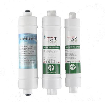 Chine GAC-PP-CTO-T33 6 en 1 Filtre RO ultra-sûr rapide pour purificateur d'eau à domicile monté sur le mur à vendre