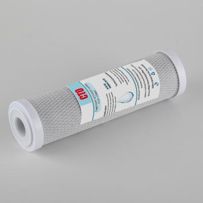 China Filtro de Carvão Ativado Doméstico de 10 polegadas Cto com Pressão de Operação Máxima de 0,4 MPa à venda