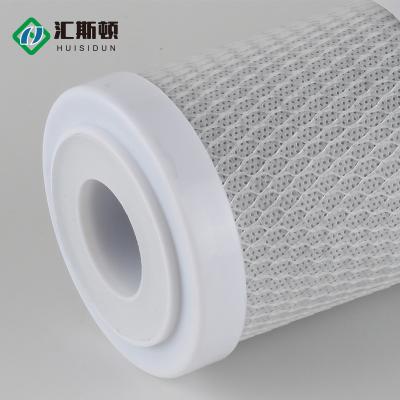 China Filtro de Carvão Ativado Doméstico de 10 polegadas Cto com Pressão de Operação Máxima de 0,4 MPa à venda