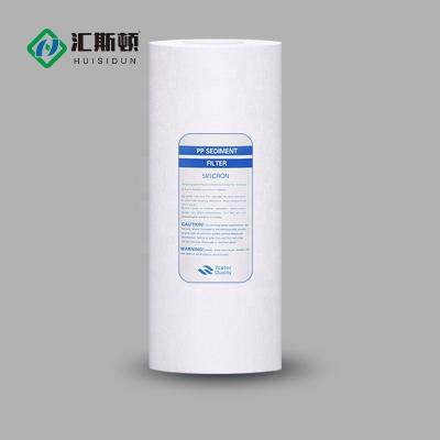 Cina 10 pollici 5 micron PP Jumbo Sedimento Fuso Cartuccia soffiata per un' efficace filtrazione dell' acqua in vendita
