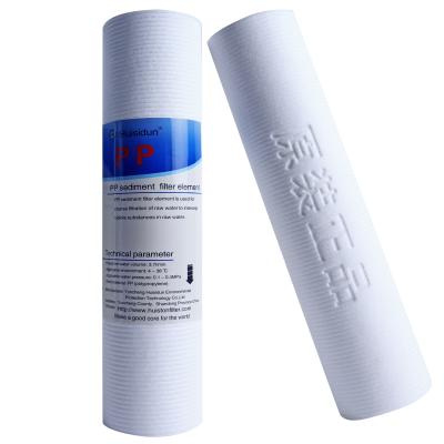 Cina 20 pollici 30 pollici 40 pollici PP Cartuccia di filtro soffiato per il trattamento dell' acqua in vendita