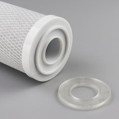 Cina Cartuccia di filtro dell'acqua a blocco di carbonio di capacità standard CTO per acqua del rubinetto municipale in vendita