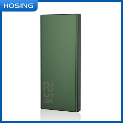 Cina Il metallo verde Shell 22.5W Powerbank portatile per tutti i generi telefona in vendita