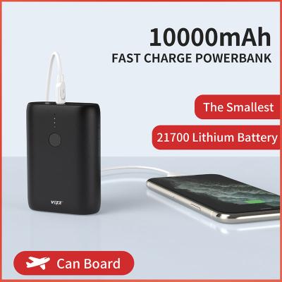 Cina 21700 la piccola Banca portatile di potere di funzione PB80 dell'esposizione di LED della batteria in vendita