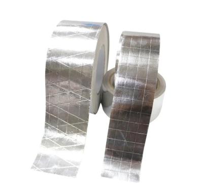 China 2 van de de Band de Waterdichte Rubberhars van het manierfsk Aluminium van het de Foliegrof linnen Zelfklevende HVAC Versterkte Band van Kraftpapier Te koop
