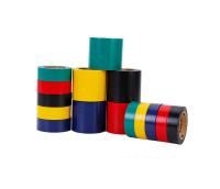 China Black Flame Retardant PVC Electrical Insulation Tape for sale