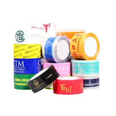China Logo Printed Bopp Packing Tape für versiegelnden Karton zu verkaufen
