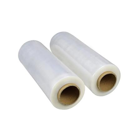 China Manual LLDPE clear hand pallet wrap Film Roll For Packing for sale