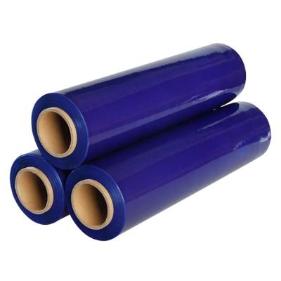 China Manual Colored PE industrial biodegradable stretch film Wrapping Film For Pallet Wrap for sale
