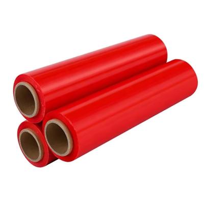 China Manual Colored PE industrial biodegradable stretch film Wrapping Film For Pallet Wrap for sale