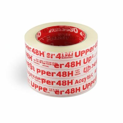 China Permanent Adhesion Upper48H BOPP Packing Tape with Acrylic Glue and Single Sided Adhesive for sale