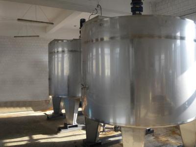 China heated stainless steel mixing tanks China for sale