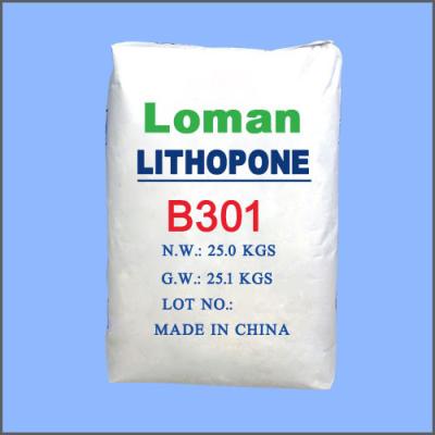 China The Best Lithopone From China Biggest Manufacture White Pigment, Lithopone B301 for sale