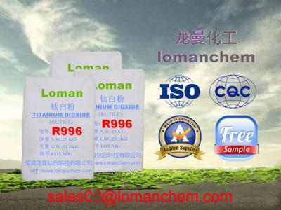 China The Best Uses in Plastic High Grade and Good Price Titanium Dioxide R996 for sale