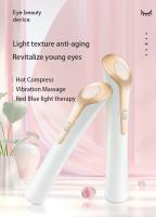 Quality EMS Heating Vibration Facial Beauty Massager Electric Jade Eye Beauty Device 1 for sale